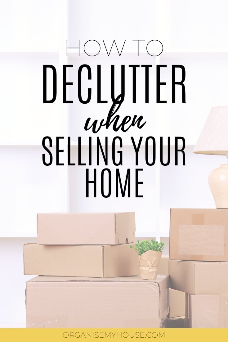 You Should Be Decluttering To Sell Your Home - Here's Why [& How!]