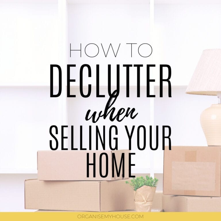 You Should Be Decluttering To Sell Your Home - Here's Why [& How!]