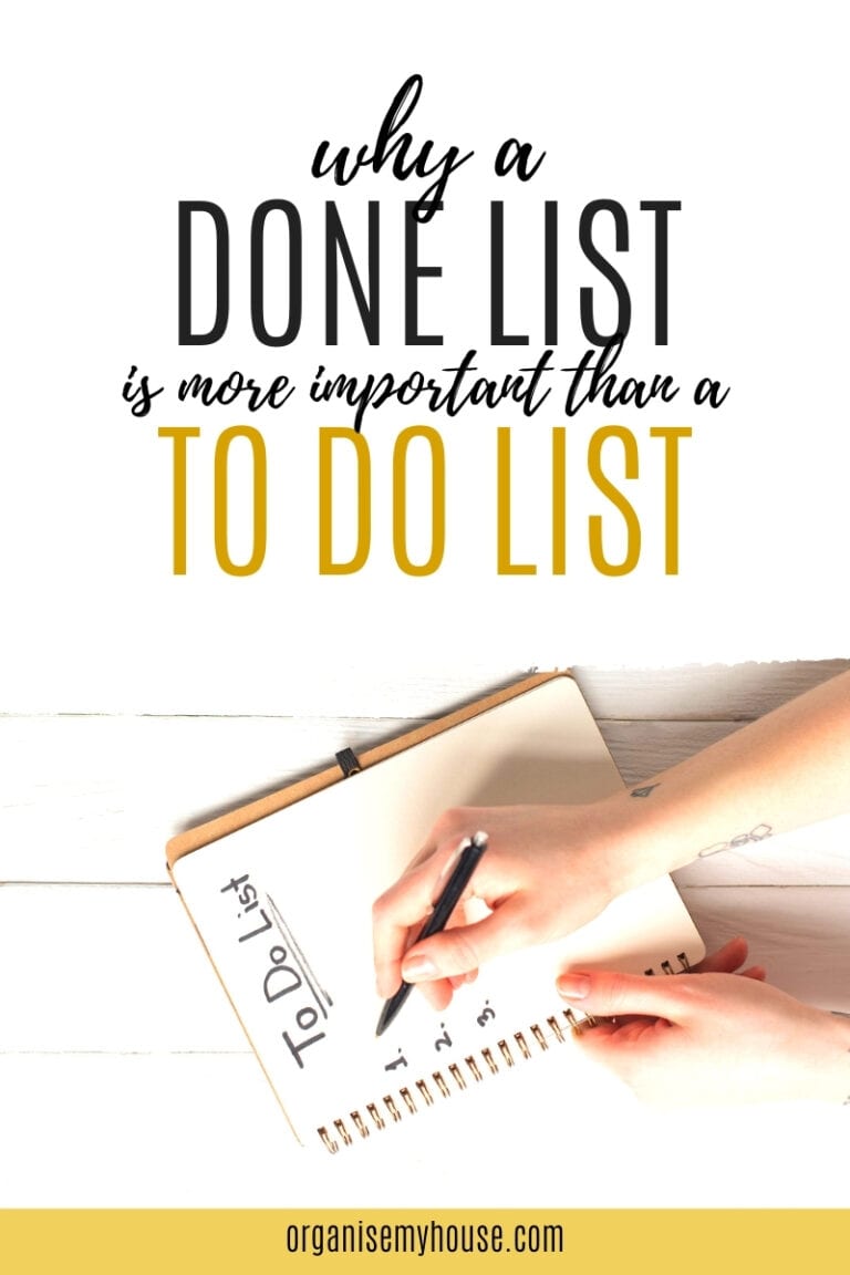 Why A DONE List Is More Important Than A TO DO List