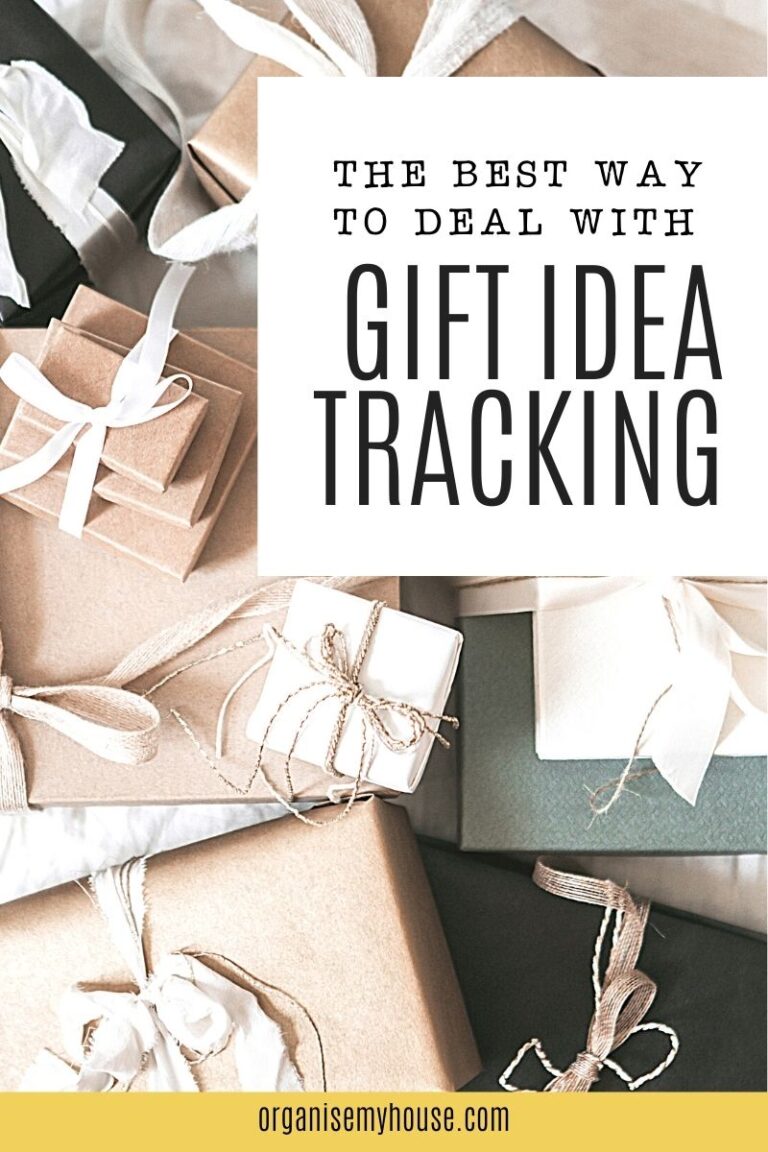 Gift Idea Tracking Solution - Brilliant Idea To Make It Easy