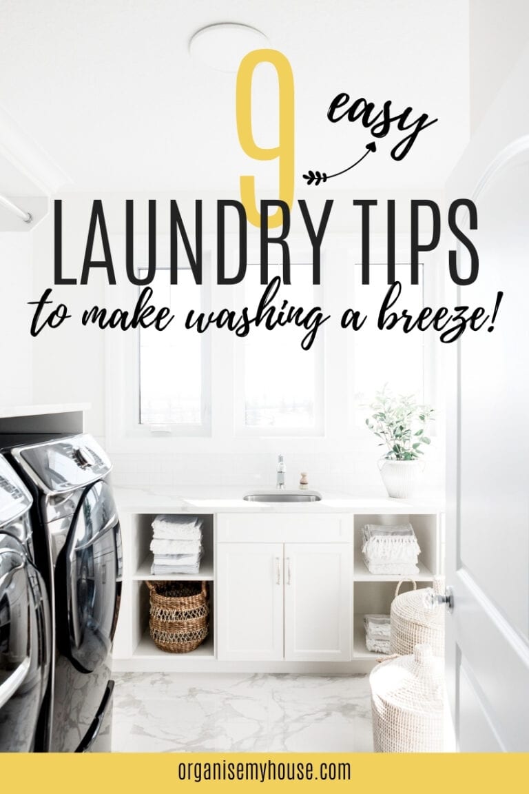 9 Easy Laundry Tips To Make Washing A Breeze Every Day