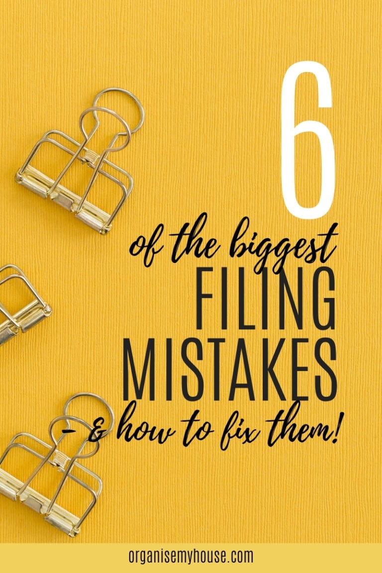 6 Huge Filing Mistakes You Might Be Making - And How To Fix Them…