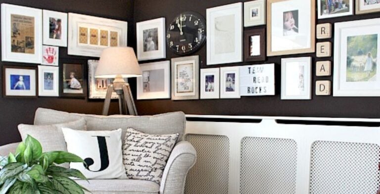 How To Create A Picture Wall / Gallery Wall - Step By Step