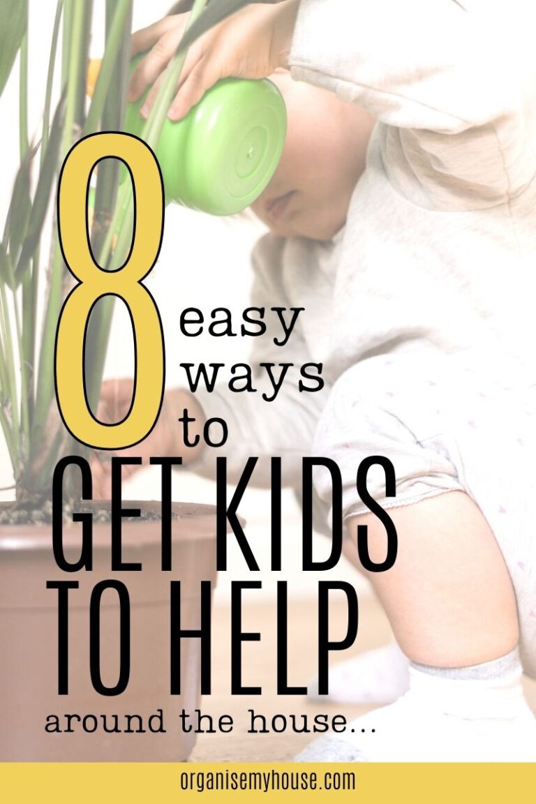 6 Easy Ways To Get Small Children To Help Around The House
