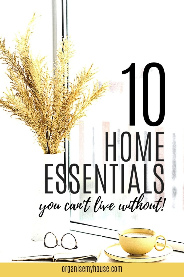 10 Home Essentials You Need For Things To Run Smoothly