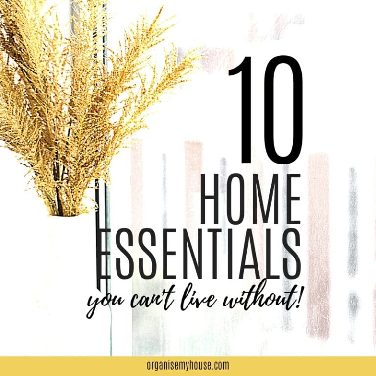 10 Home Essentials You Need For Things To Run Smoothly