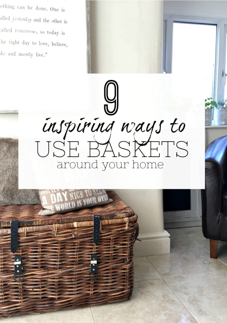 9 Inspiring Ideas For Using Baskets As Storage In Your Home