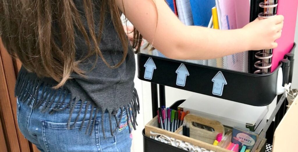 How To Create A DIY School Homework Station - Step By Step