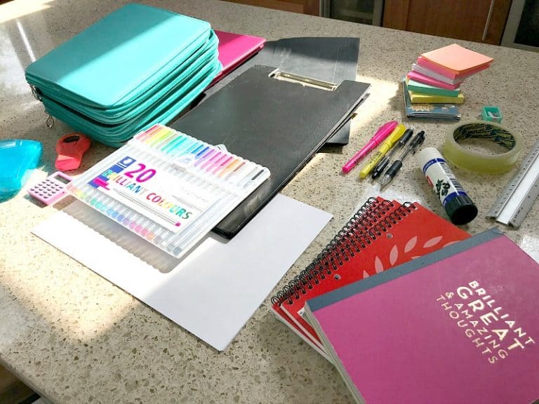 How To Create A DIY School Homework Station - Step By Step