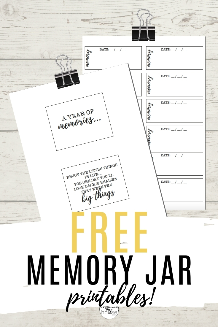 How To Create A DIY Memory Jar (Step By Step + Printables)