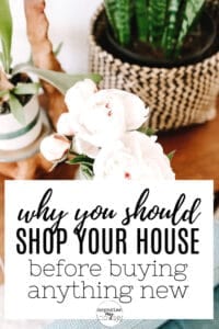 Always Shop Your House Before You Buy Anything New