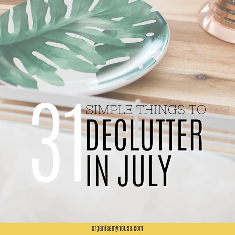 365 Things To Declutter From Your Home And Life This Year