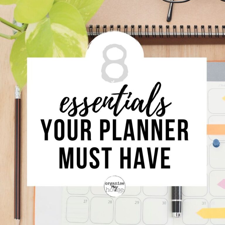 8 Things Your Planner Must Have To Keep You Organised