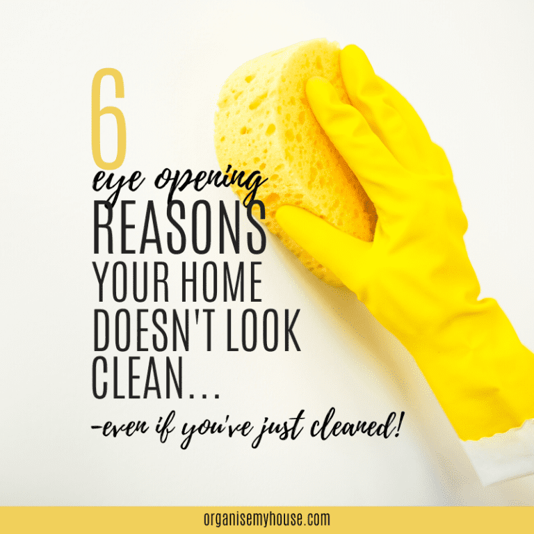 6 Eye Opening Reasons Your Home Doesn't Look Clean
