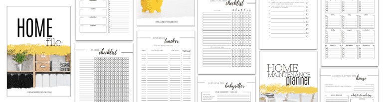 The Home File - Ultimate Home Management Binder System