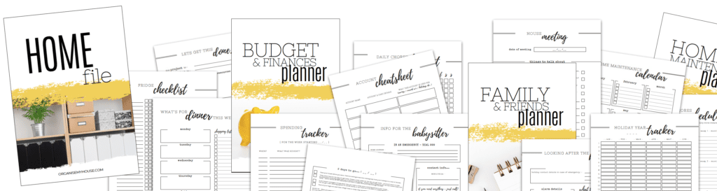 The Home File - Ultimate Home Management Binder System