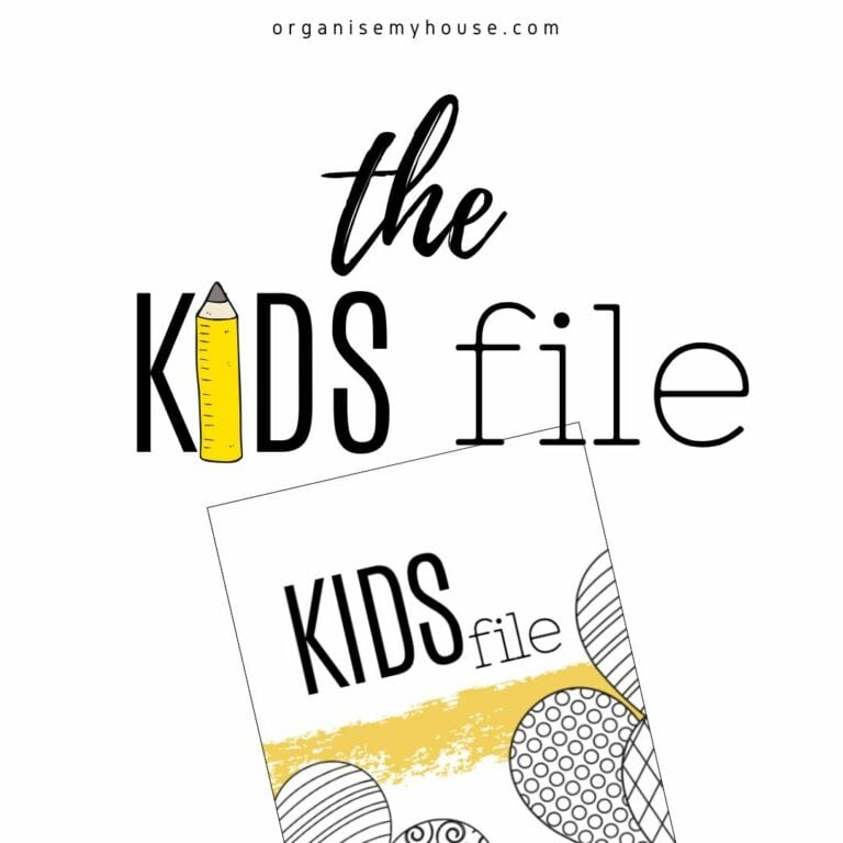 The Kids File - Ultimate Set Of Fun Kids Planner Pages