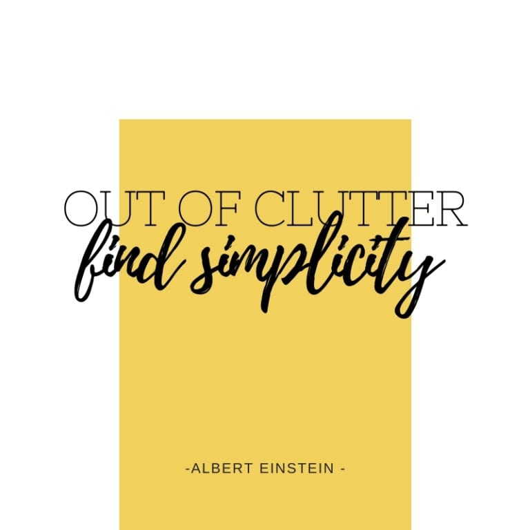 Over 30 Top Clutter Quotes - Brilliant Decluttering Motivation