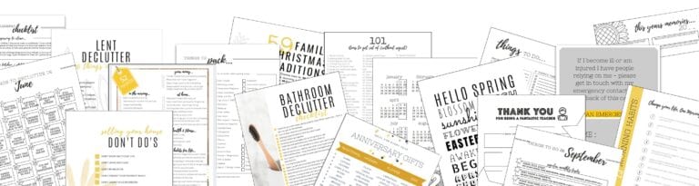 Free Printables Library - 100+ Templates You Can Use Now!