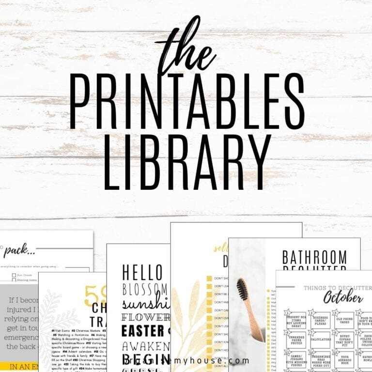 Free Printables Library - 100+ Templates You Can Use Now!
