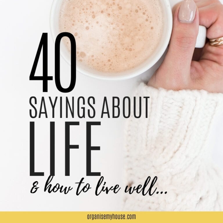 Over 40 Fascinating Sayings About Life - And How To Live It!