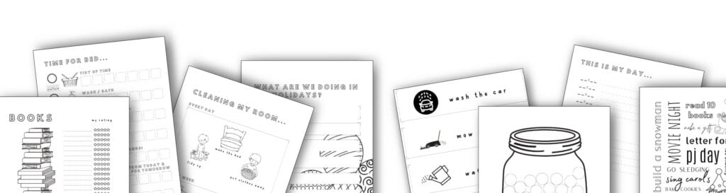 The Kids File - Ultimate Set Of Fun Kids Planner Pages