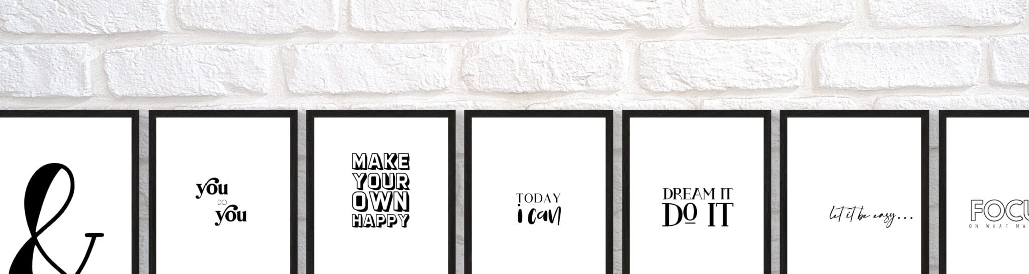 Word Art Printables Collection - Quotes For Your Wall