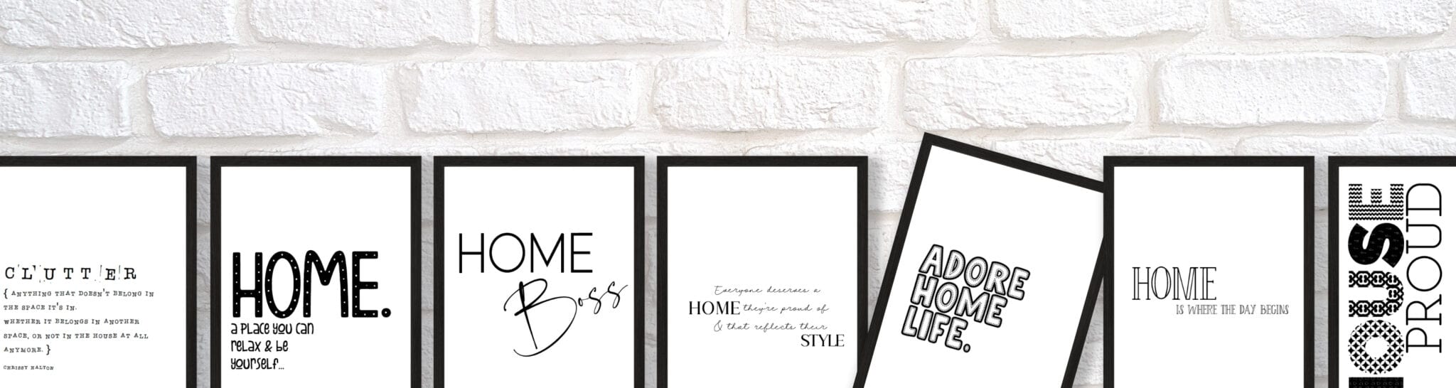 Word Art Printables Collection - Quotes For Your Wall