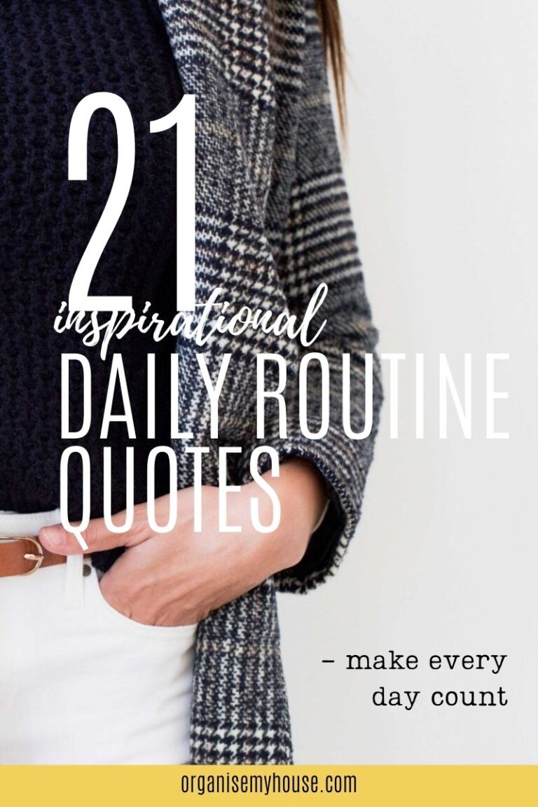 21 Inspirational Daily Routine Quotes [Make Every Day Count]