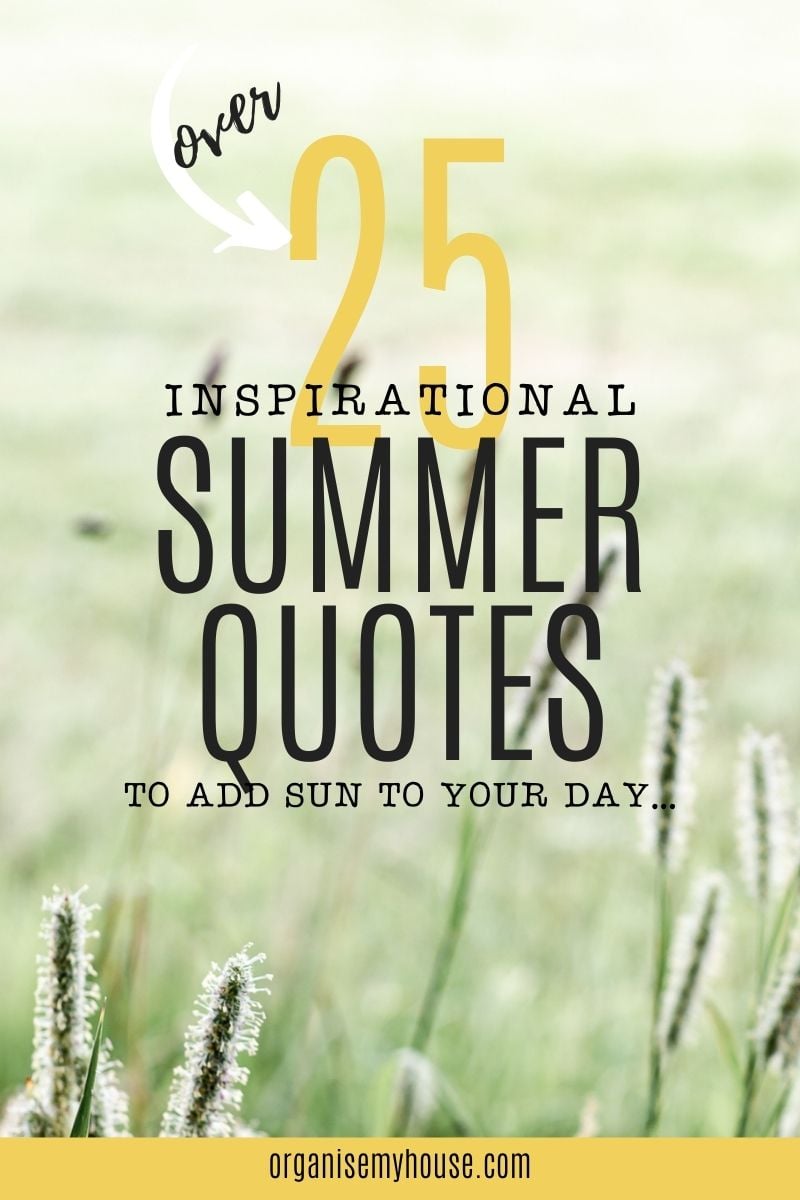 Over 25 Inspirational Summer Quotes To Add Sun To Your Day