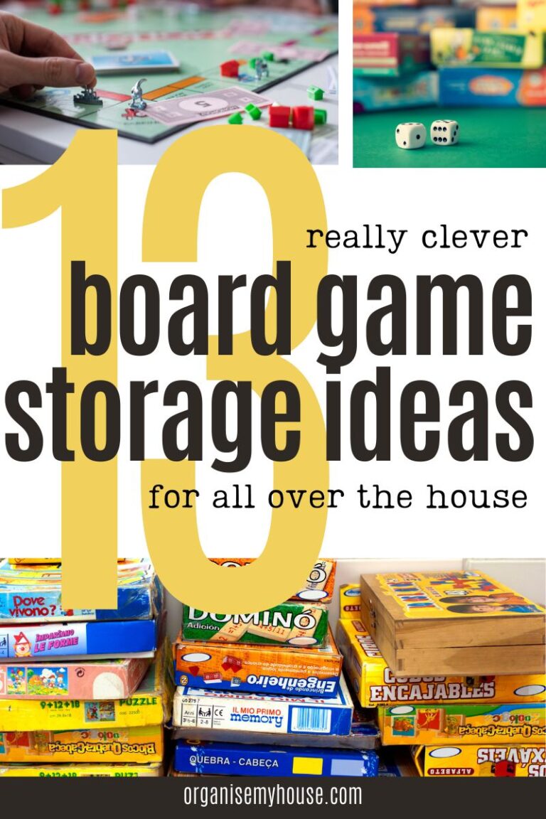13 Clever Board Game Storage Ideas To Use Now In Your Home