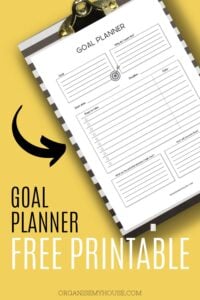 Free Printable Goal Chart (Easily Track Every Step)