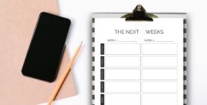 Free Printable 2 Week Calendar - Plan A Fortnight With Ease!