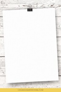 Free Full Page Bullet Journal Paper Printable - Dot Grid