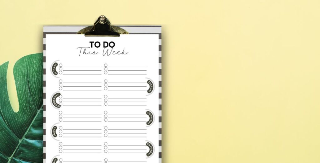 Free Printable 2 Week Calendar - Plan A Fortnight With Ease!