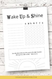 Free Printable Morning Routine Chart (A4 / Letter Sized PDF)