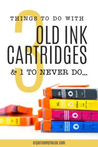 What To Do With Old Ink Cartridges - 3 Options To Use