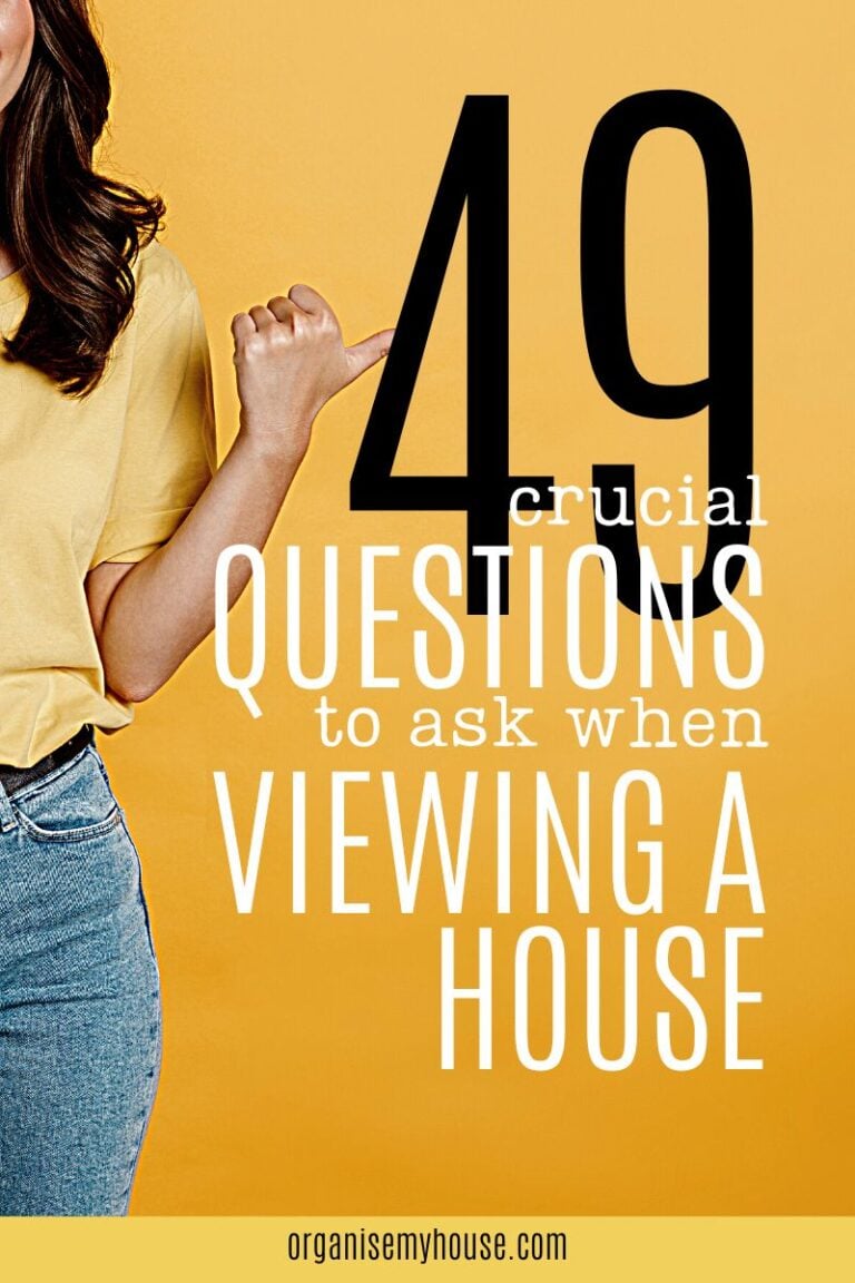 49 Crucial Questions To Ask When Viewing A House [For The 1st Or Last ...