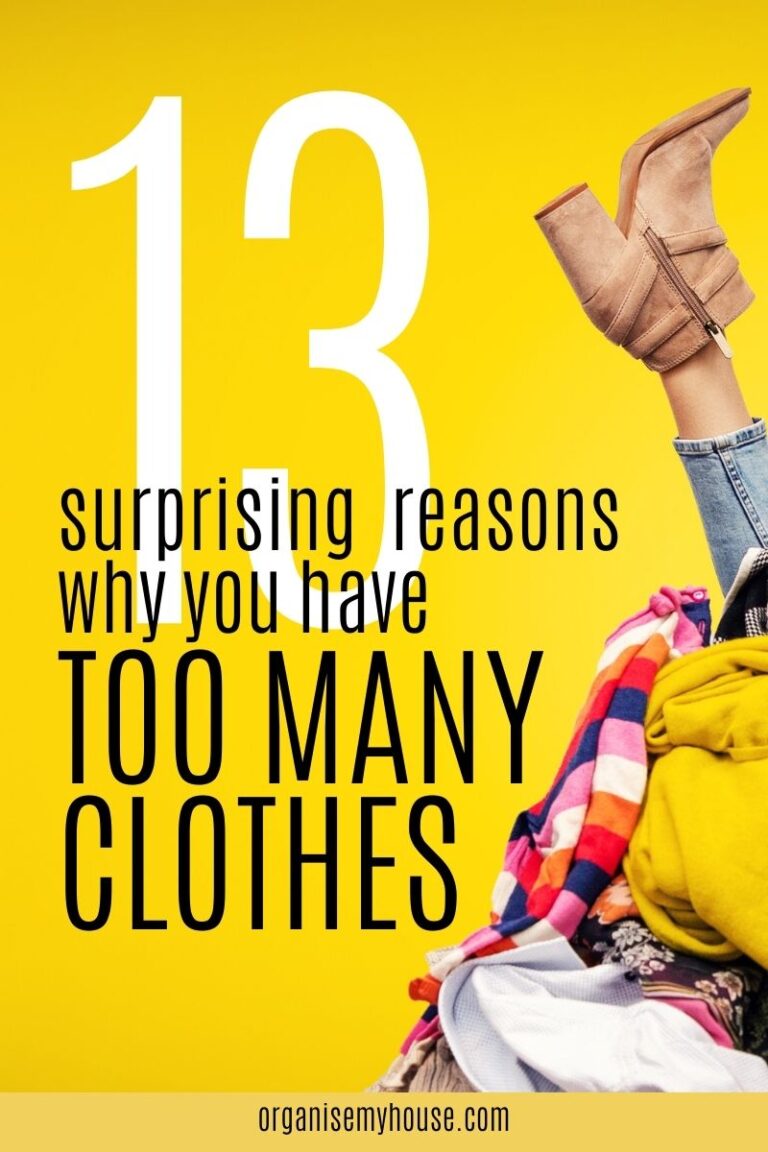 13 Surprising Reasons Why You Have Too Many Clothes