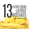 13 Living Room Layout Mistakes You Definitely Need To Avoid!