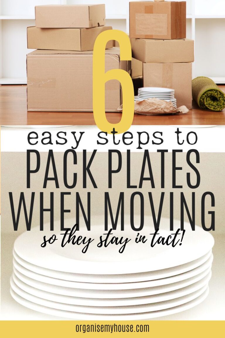 How To Pack Plates For Moving [6 Easy Steps]