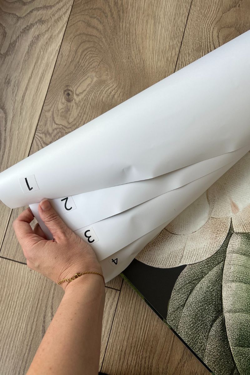 How To Hang A Wall Mural (Self Adhesive) - Easy 7 Step Guide