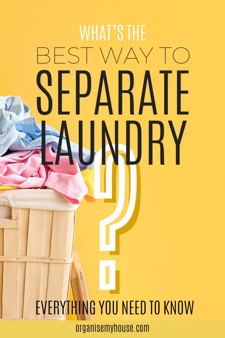 What's The Best Way To Separate Laundry? Everything You Need To Know...