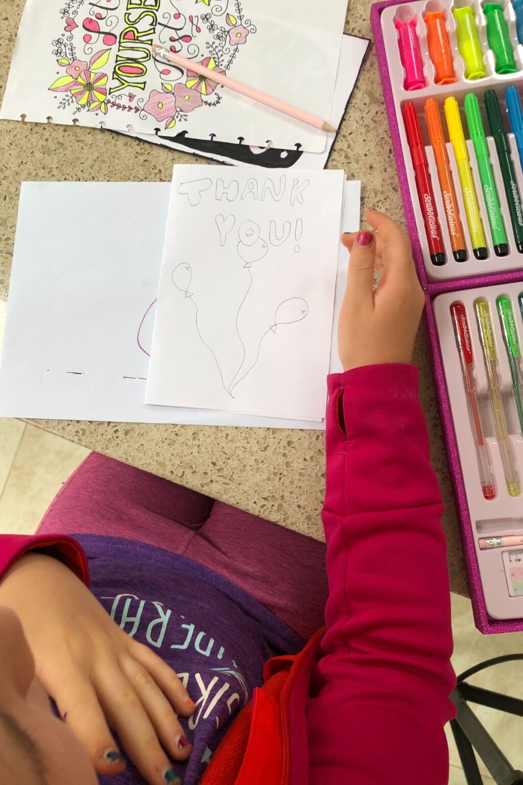 The Best DIY Thank You Letter Hack - Make It Easy For Kids