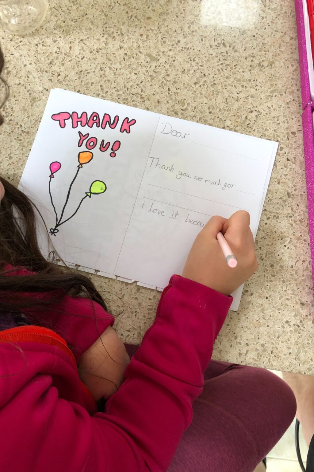 The Best DIY Thank You Letter Hack - Make It Easy For Kids
