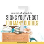 7 Unmistakable Signs You've Got Far Too Many Clothes