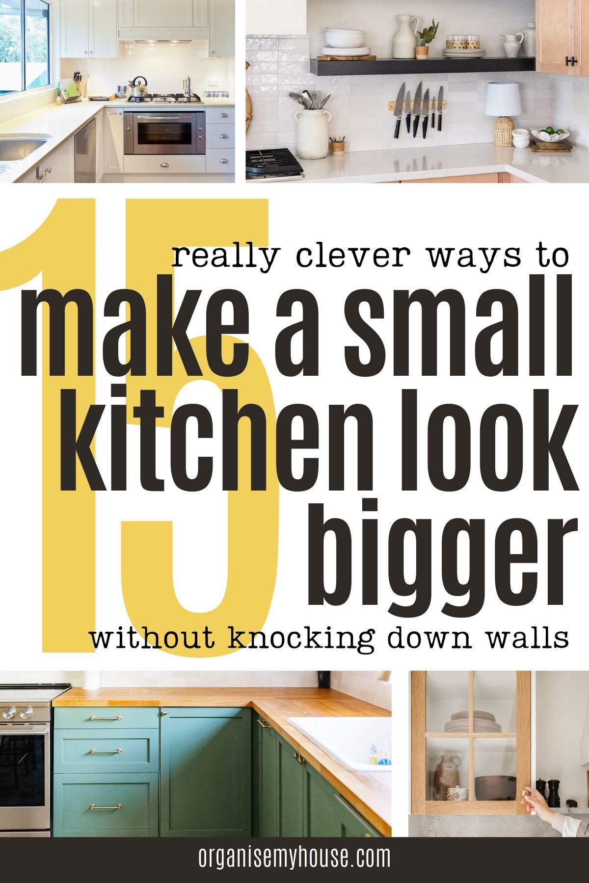 15 Clever Ways To Make A Small Kitchen Look Bigger (Without Knocking Down Walls!)