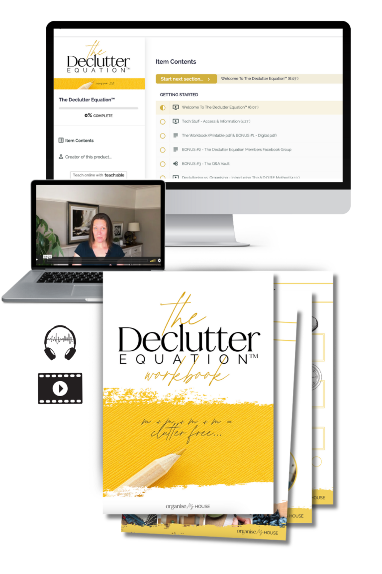 The Declutter Equation - Home Decluttering Course That Works