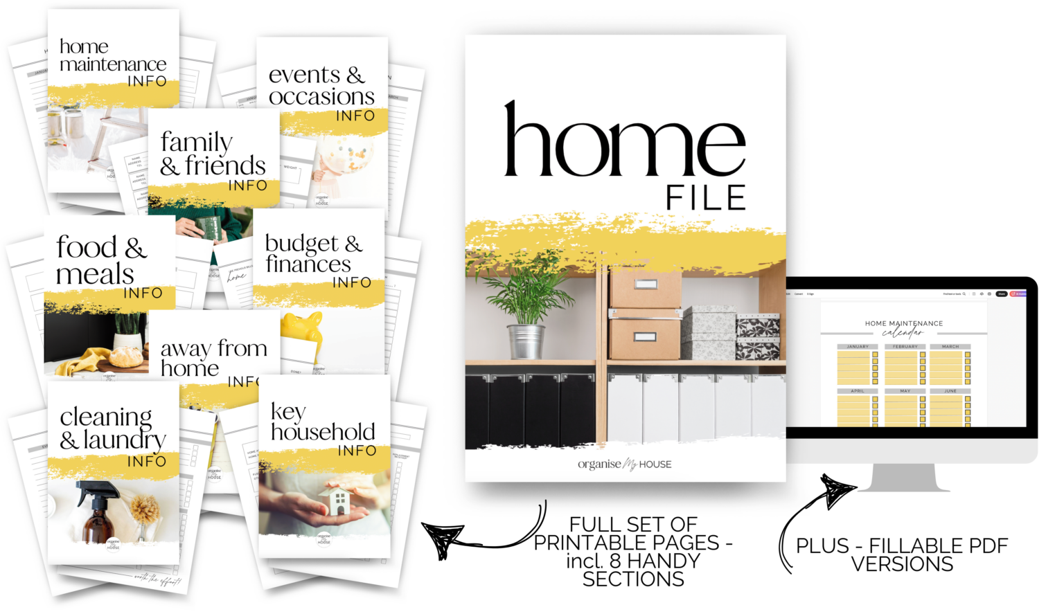 The Home File - Ultimate Home Management Binder System