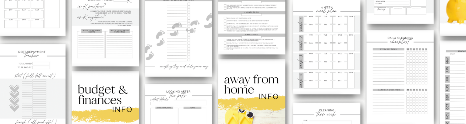 The Home File - Ultimate Home Management Binder System